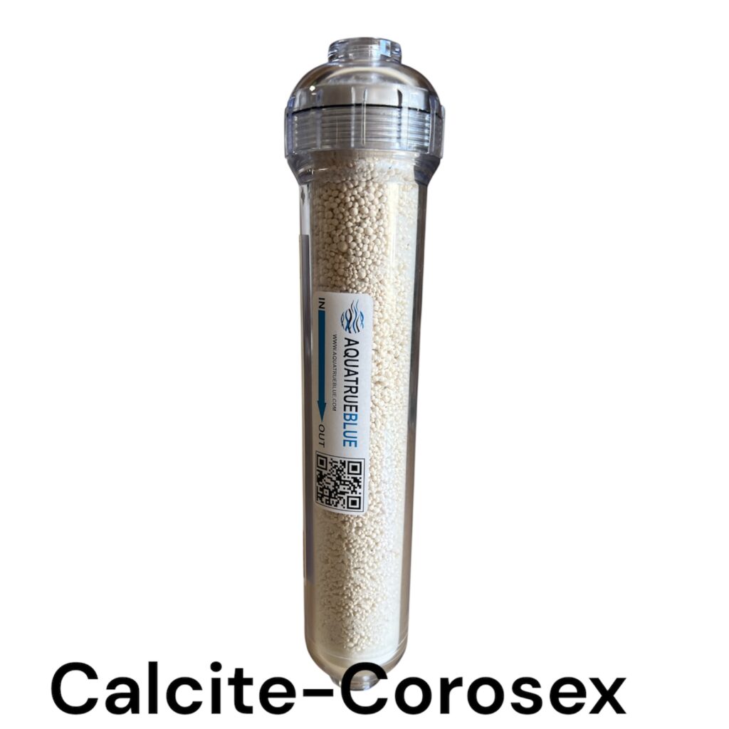 Calcite-Corosex Alkaline Drinking Water Filter Inline for Reverse ...